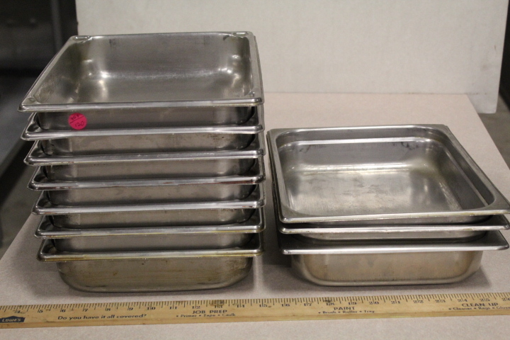 Half size hotel pans | Restaurant & Bakery Equipment consignment ...