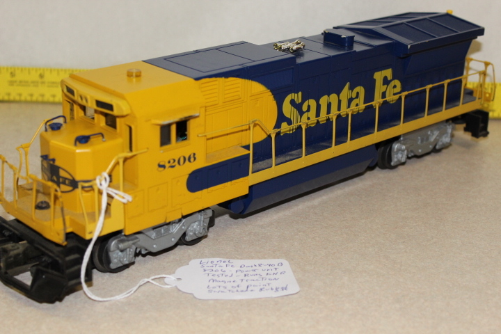 Santa Fe 8206 - Lionel Engine | Large Lionel TRAIN Collection ...